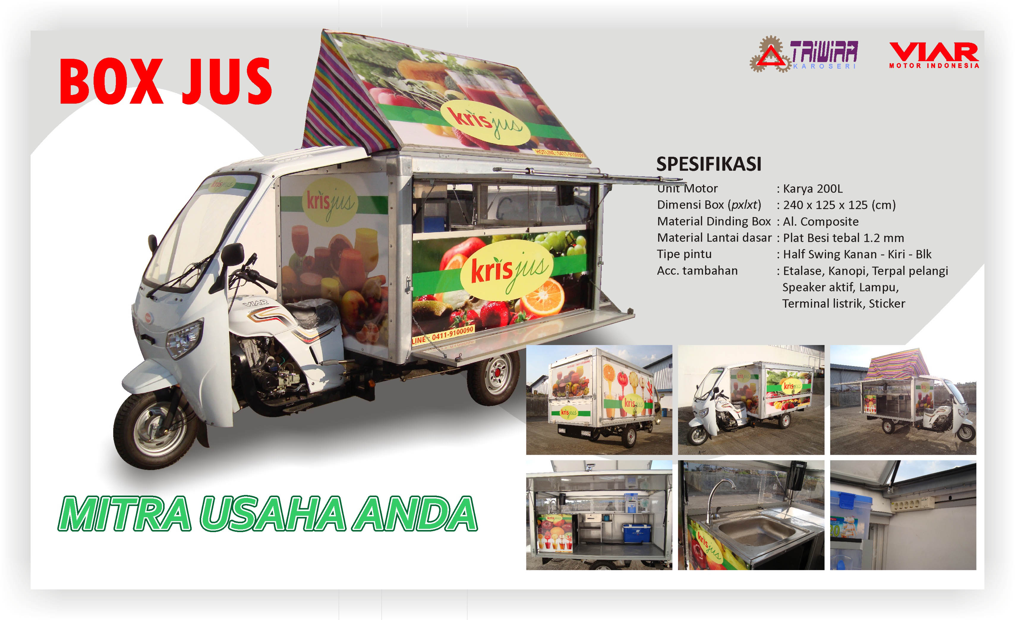 Tekad Motor - Modifikasi Box