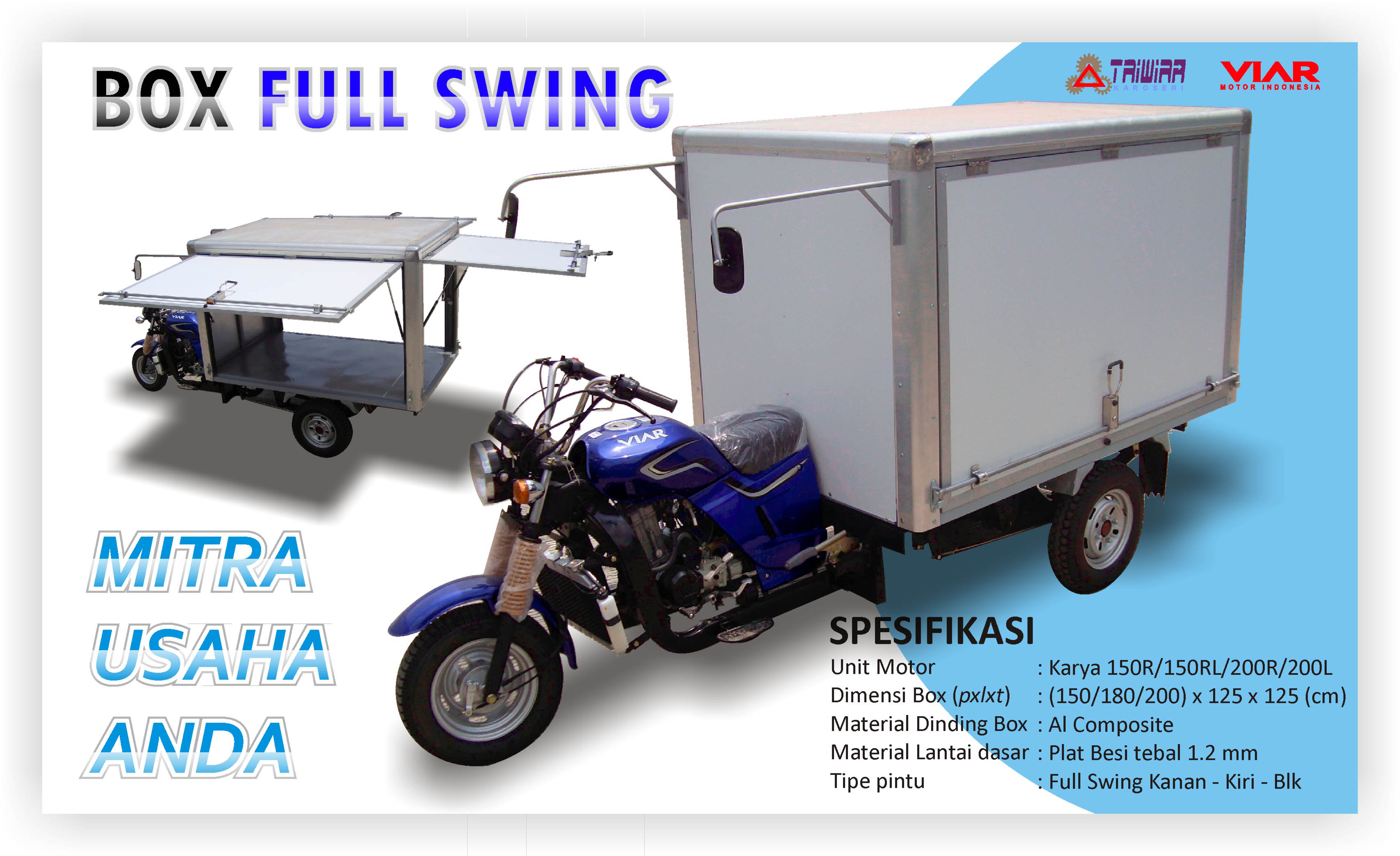 Tekad Motor - Modifikasi Box